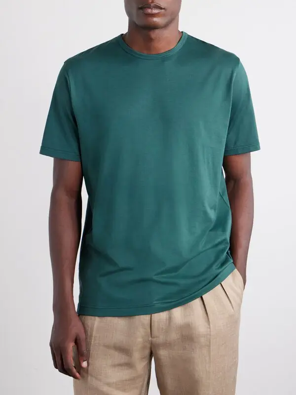 Sunspel Slim-fit Cotton-jersey T-shirt