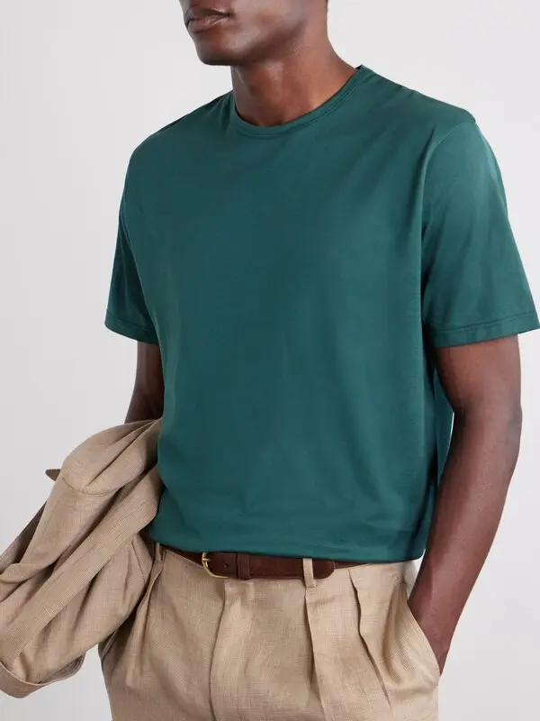 Sunspel Slim-fit Cotton-jersey T-shirt