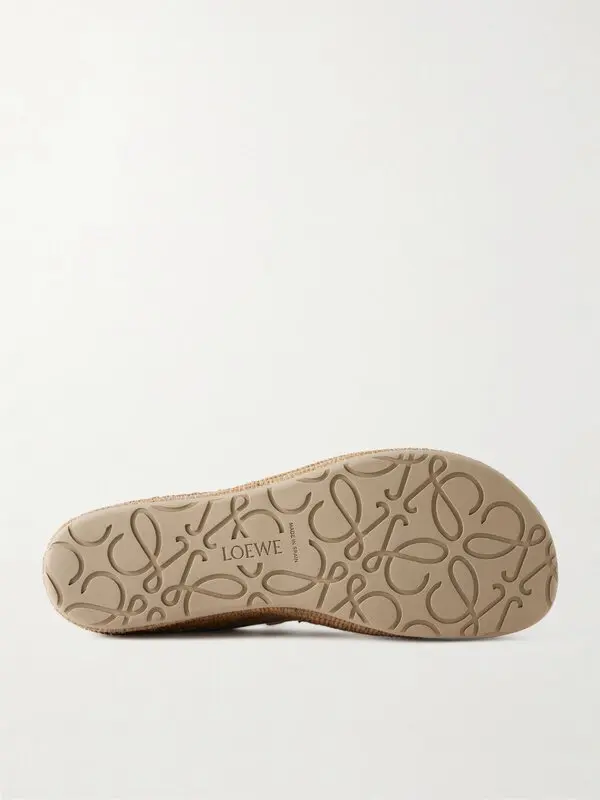 Loewe Rio Suede Loafers - Neutrals