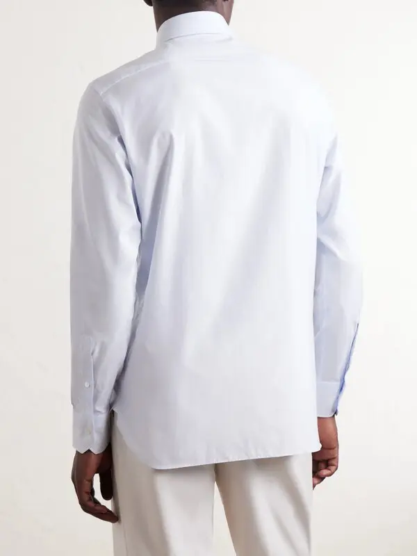 Zegna Trofeo Cotton-poplin Shirt