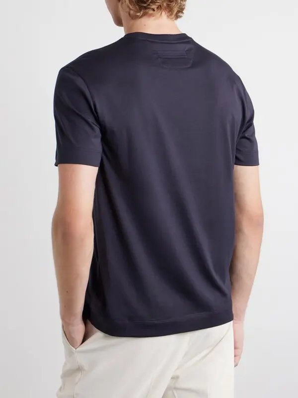Zegna Cotton-jersey T-shirt