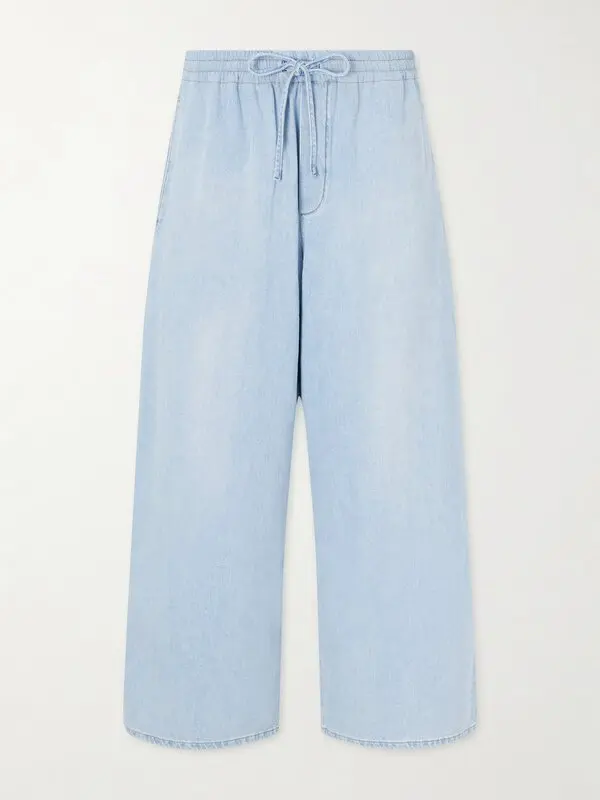 Loewe Paula's Ibiza Wide-leg Drawstring Jeans
