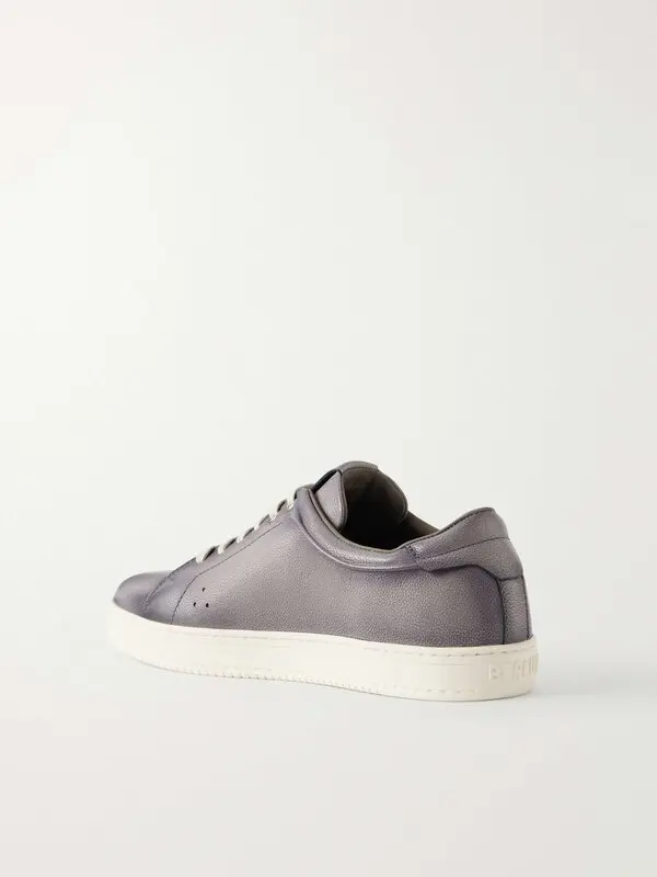 Berluti Playtime Full-grain Venezia Leather Sneakers