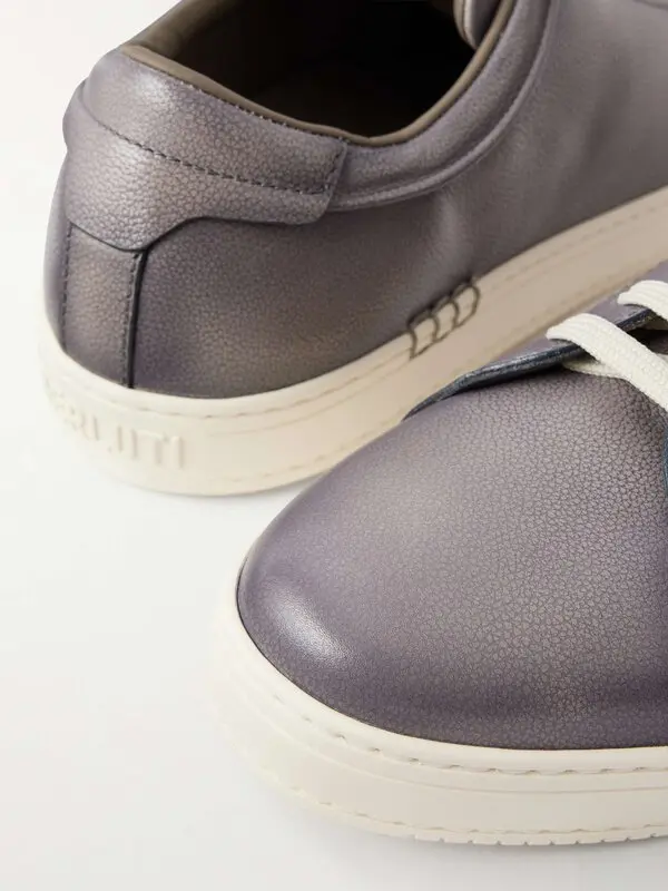 Berluti Playtime Full-grain Venezia Leather Sneakers