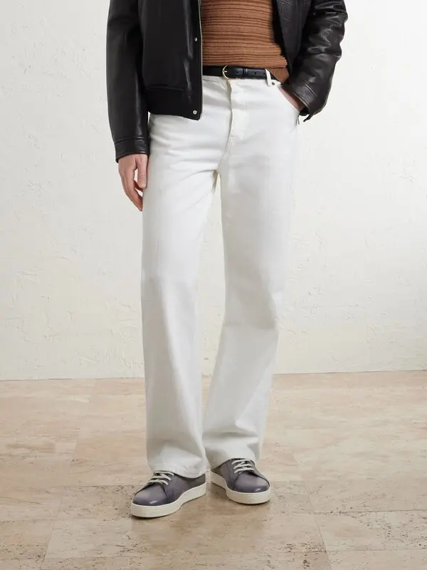 Berluti Playtime Venezia Leather Sneakers