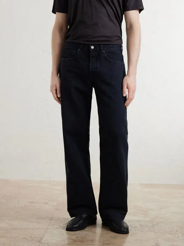 Massimo Alba Oceano Straight-leg Cotton Trousers