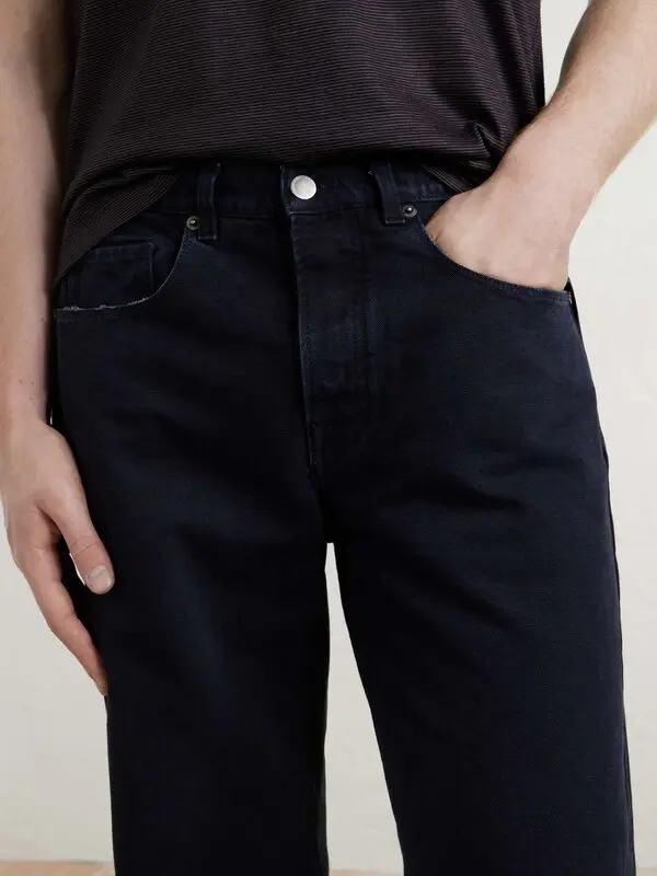 Massimo Alba Oceano Straight-leg Cotton Trousers