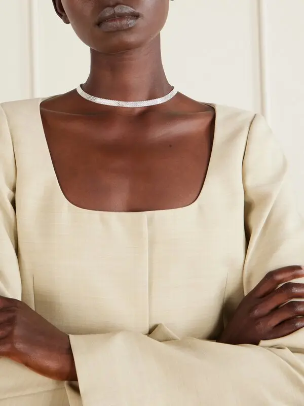 LOREN STEWART Sterling Bismark Chain Necklace