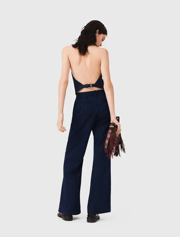 Maje Tailored Backless Top