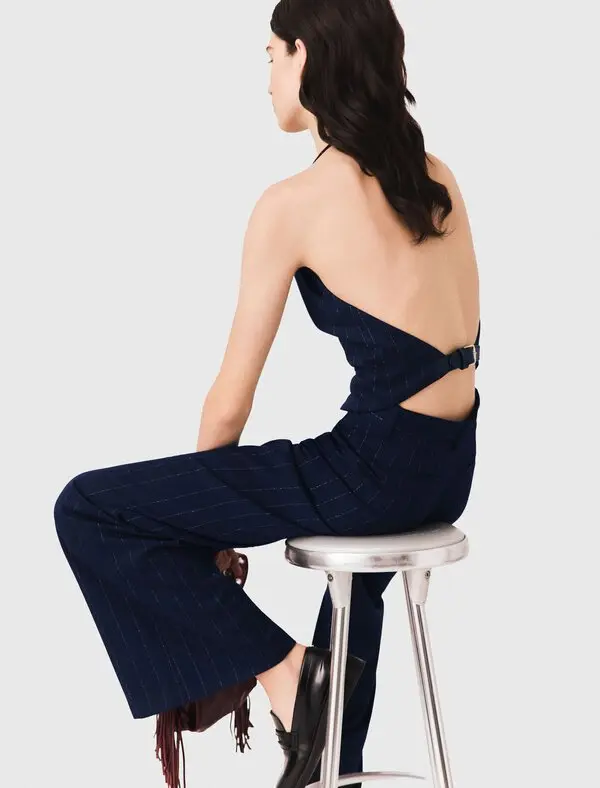Maje Tailored Backless Top