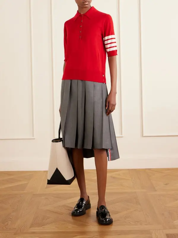 Thom Browne Leather Tassel Loafers - Black