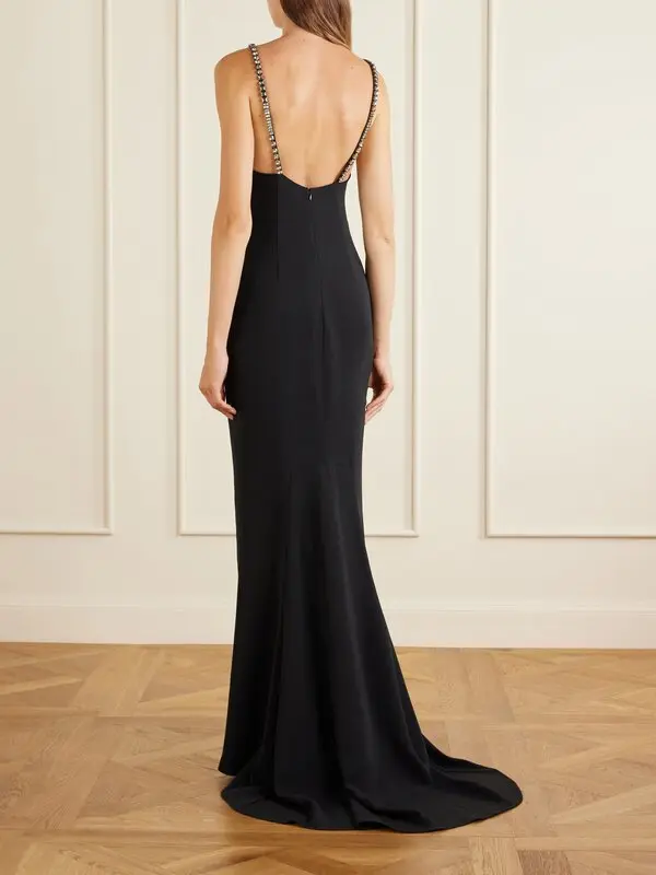 Stella McCartney Embellished Crepe Gown