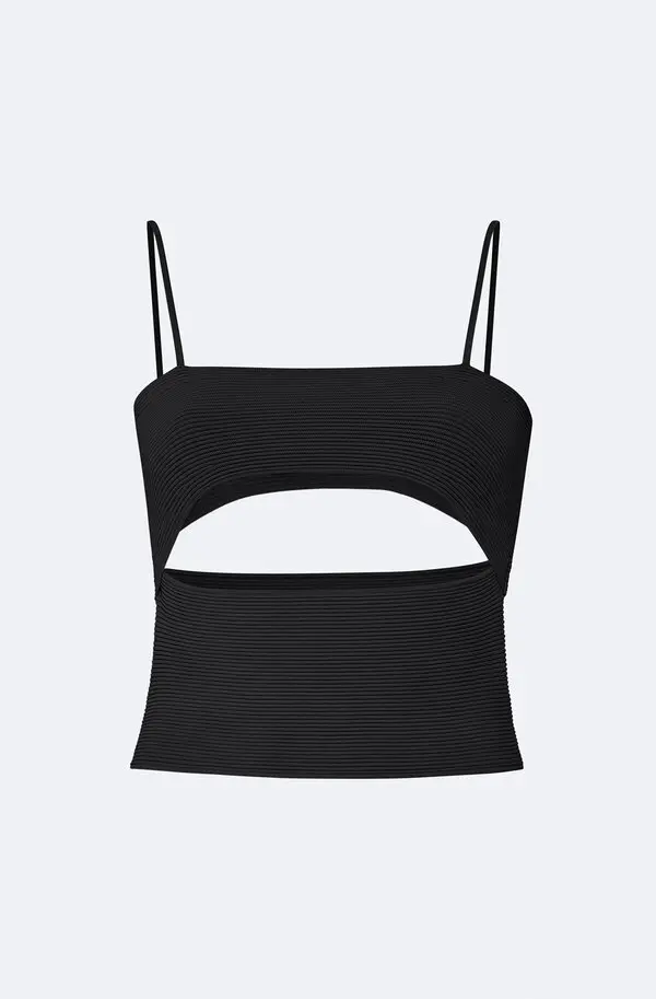 Lapointe Matte Viscose Slit Tank