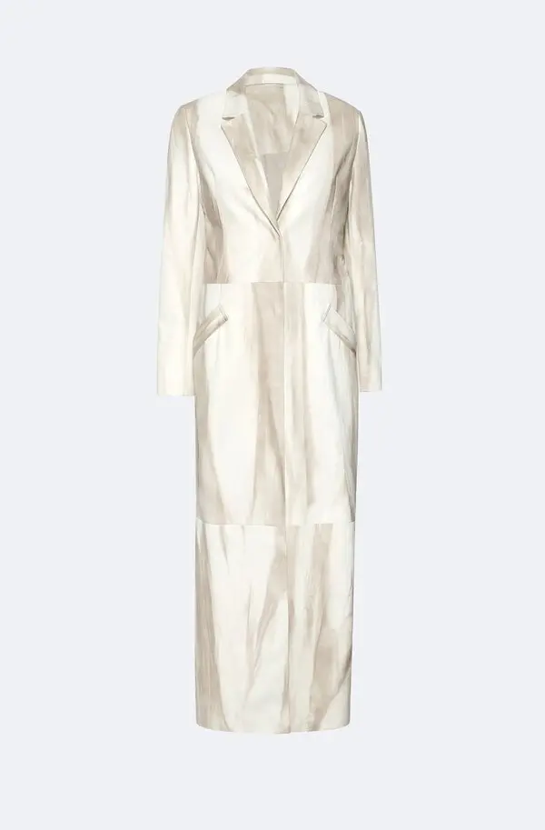 Lapointe Marbled Nappa Coat