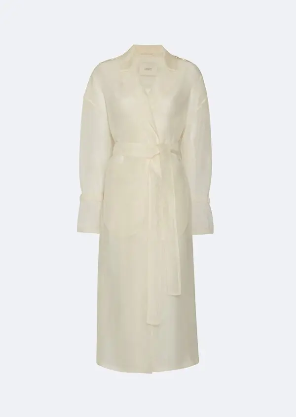 Lapointe Organza Trench