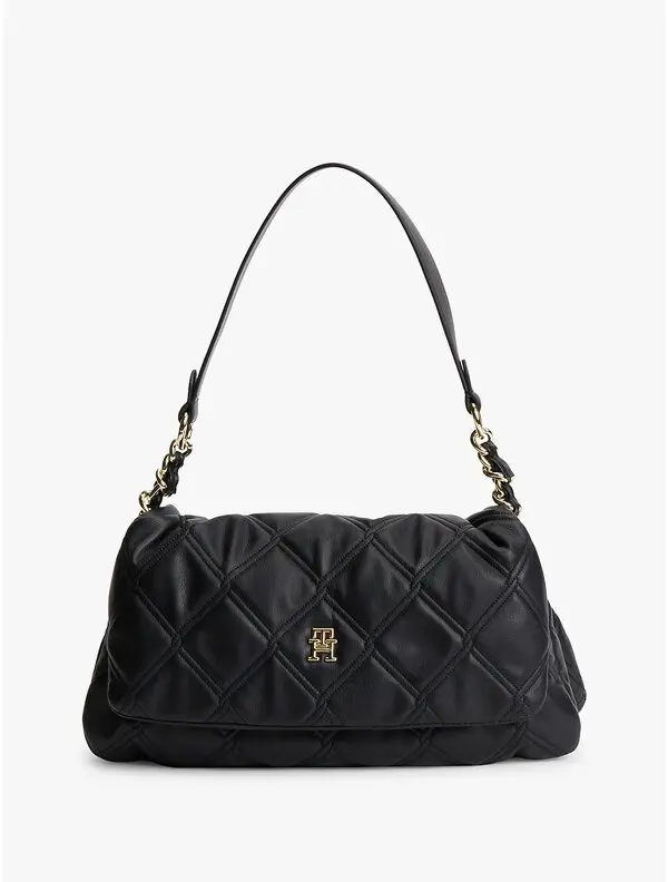 Tommy Hilfiger Quilted Flap Shoulder Bag