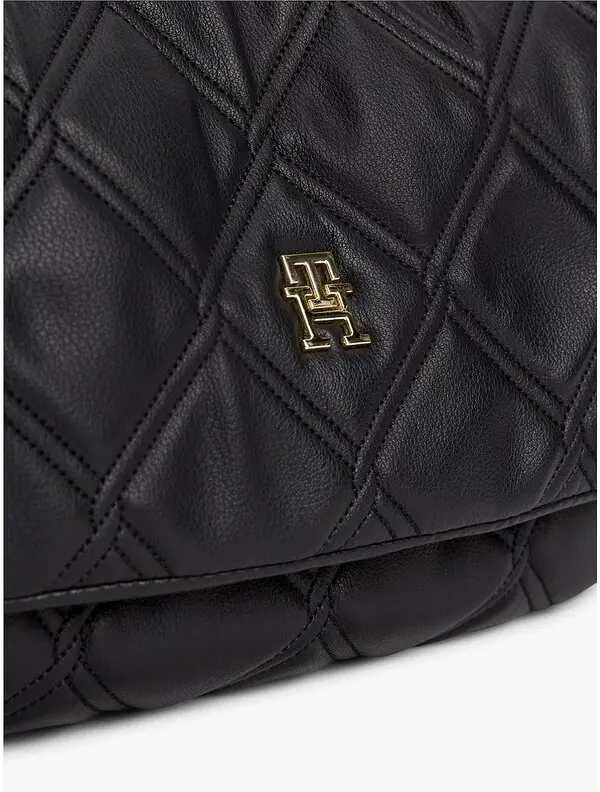Tommy Hilfiger Quilted Flap Shoulder Bag
