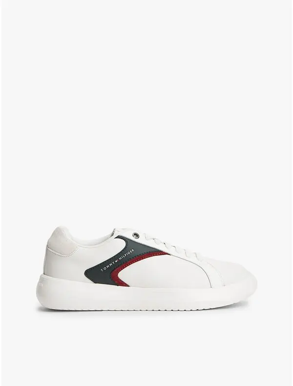 Tommy Hilfiger Leather Cupsole Sneaker
