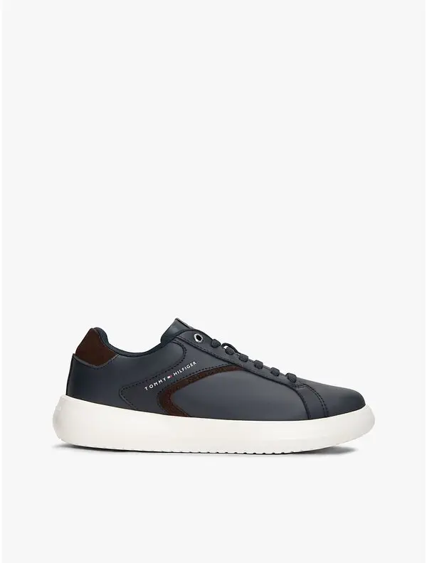 Tommy Hilfiger Leather Cupsole Sneaker