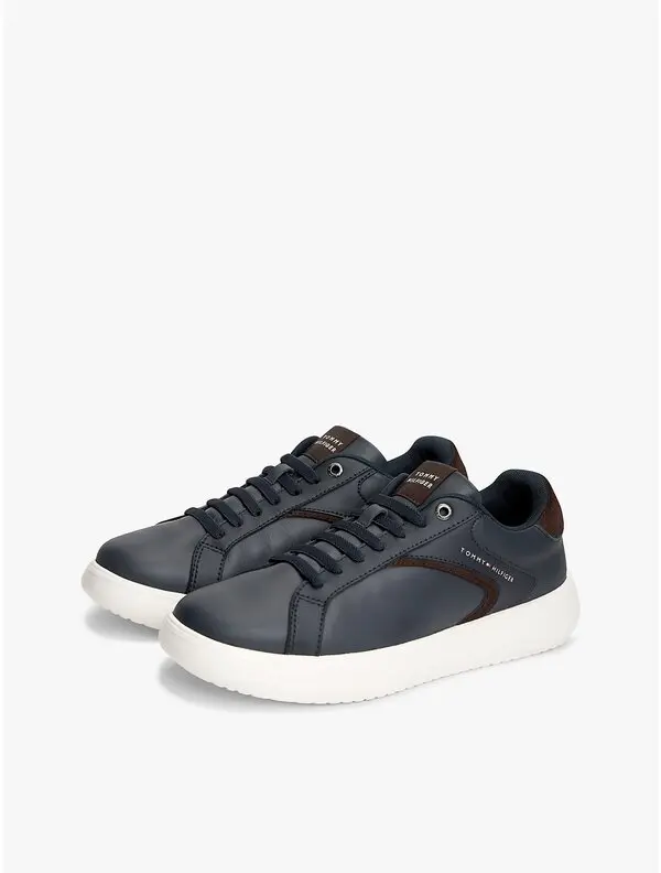 Tommy Hilfiger Leather Cupsole Sneaker