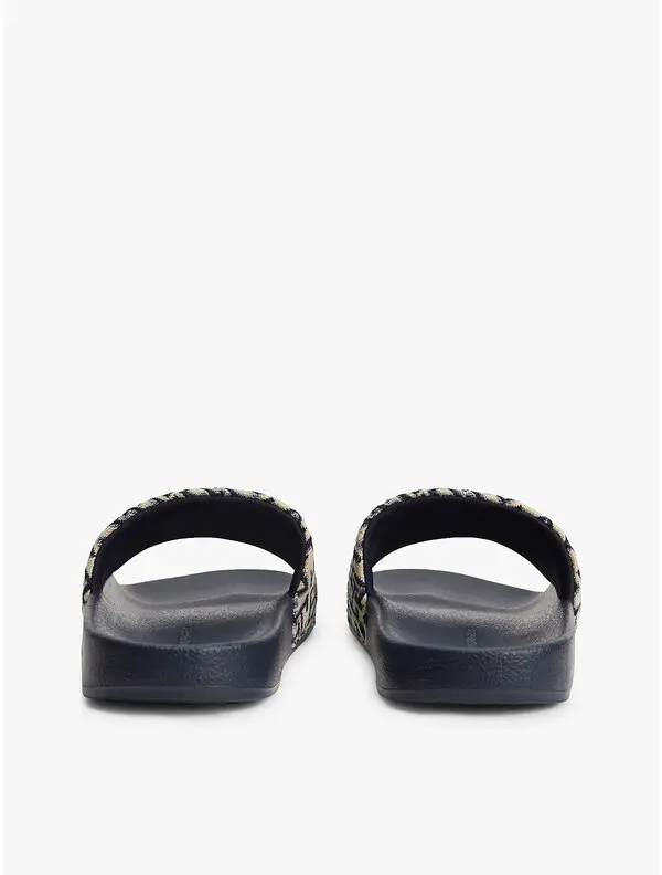 Tommy Hilfiger Jacquard Monogram Pool Slides