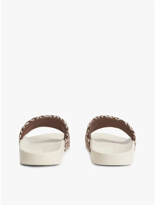 Tommy Hilfiger Jacquard Monogram Pool Slide