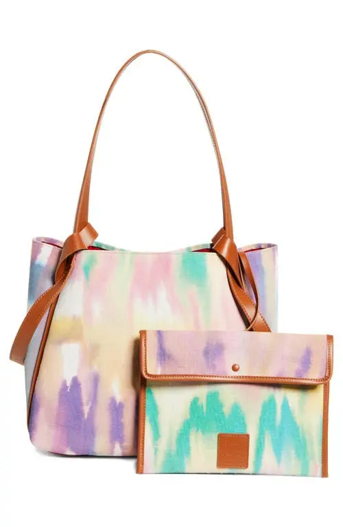 CHRISTIAN LOUBOUTIN Small Bettina Tie Dye Canvas Tote
