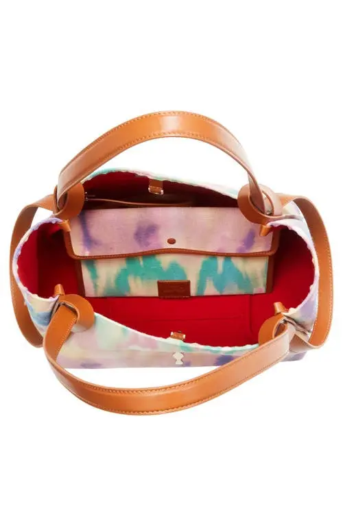 CHRISTIAN LOUBOUTIN Small Bettina Tie Dye Canvas Tote