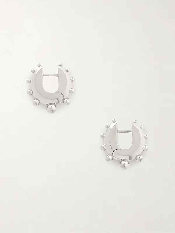 Phoebe Philo Sterling Hoop Earrings