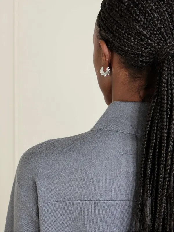 Phoebe Philo Sterling Hoop Earrings