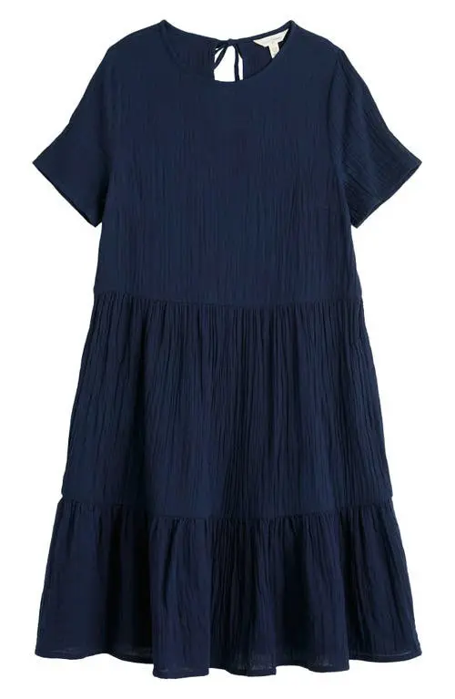 SEASALT CORNWALL Pebble Comb Organic Cotton Double Gauze Dress
