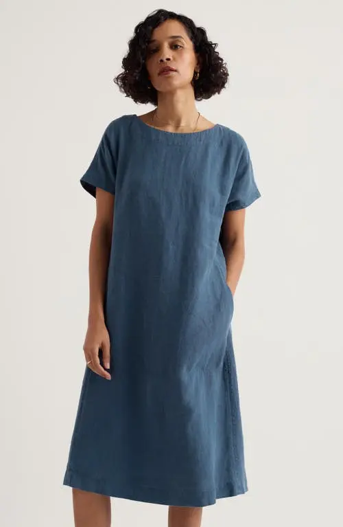 SEASALT CORNWALL Linen A-line Dress