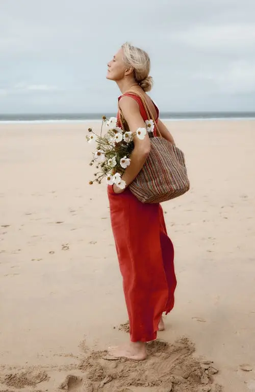 SEASALT CORNWALL Salt Air Wide Leg Linen Jumpsuit