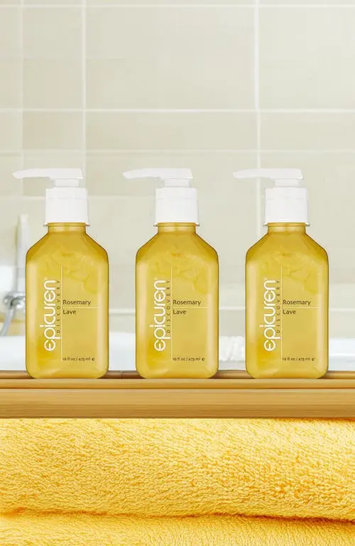 EPICUREN DISCOVERY Rosemary Lave Body Cleanseryellow