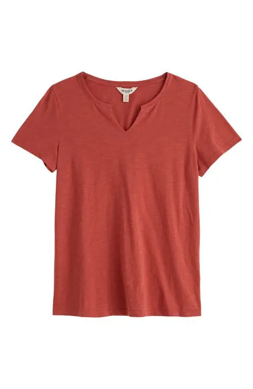 SEASALT CORNWALL Organic Cotton V-neck T-shirt