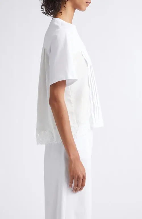 3.1 Phillip Lim Mixed Media T-shirt