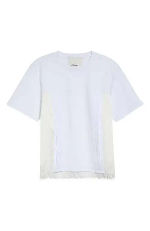 3.1 Phillip Lim Mixed Media T-shirt
