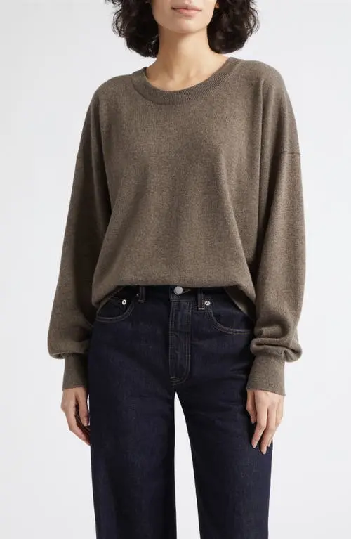 Johnstons Of Elgin Jessie Cashmere Crewneck Sweater - Heathcot Colourway