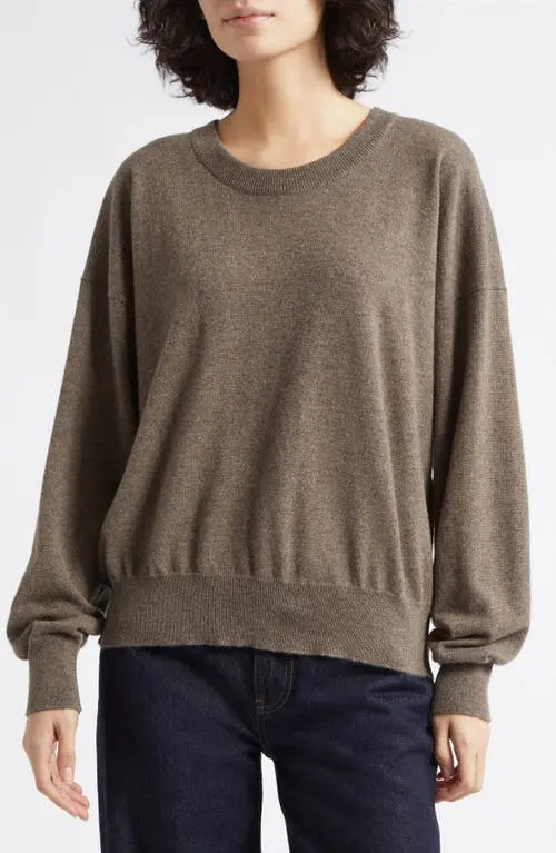 Johnstons Of Elgin Jessie Cashmere Crewneck Sweater - Heathcot Colourway