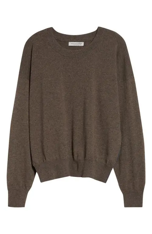 Johnstons Of Elgin Jessie Cashmere Crewneck Sweater - Heathcot Colourway