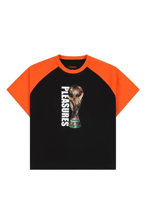 PLEASURES World Cup Trophy Raglan Graphic T-shirt