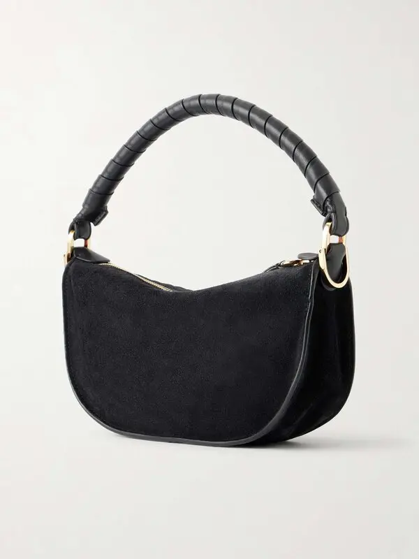 Chloé Marcie Mini Studded Suede Tote