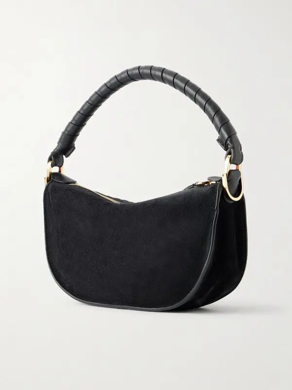 Chloé Marcie Mini Studded Suede Tote