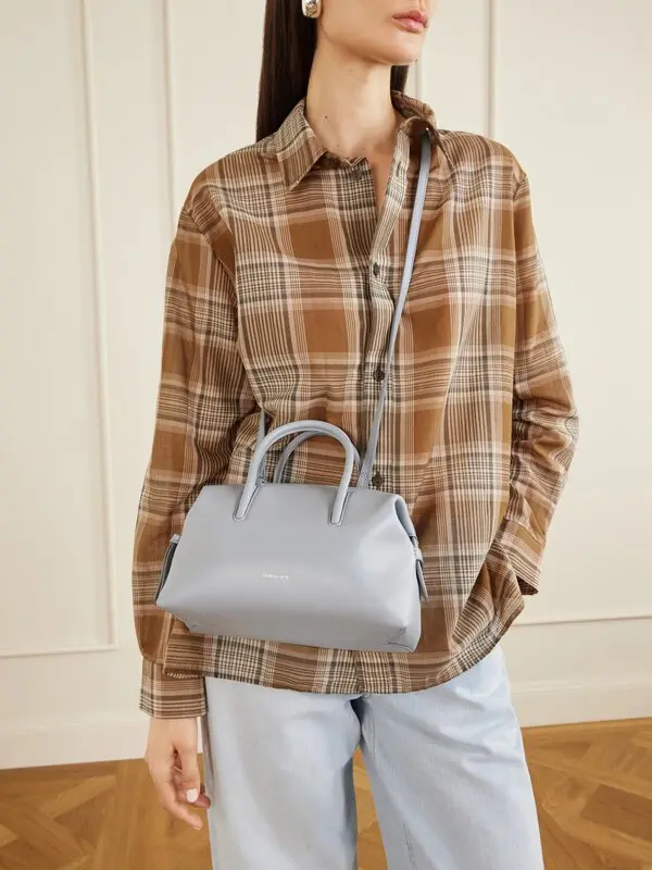 DEMELLIER The Stockholm Small Leather Shoulder Bag