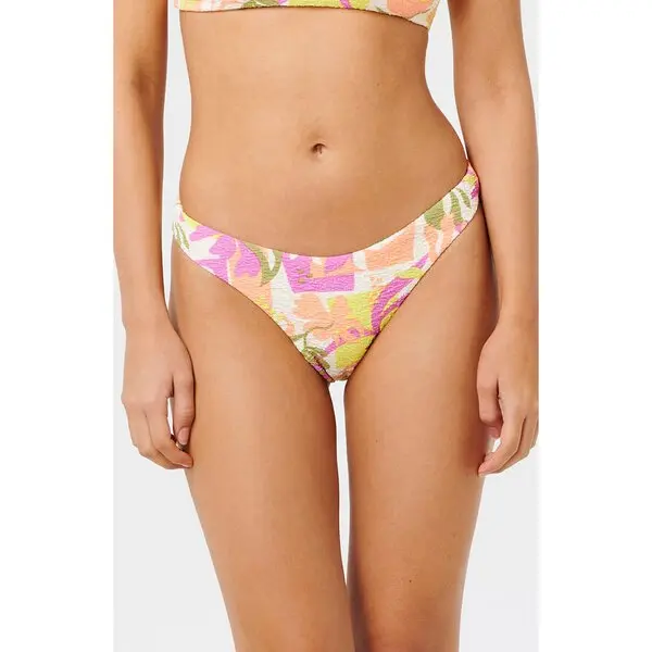 Rip Curl Topanaga Geo High Cut Bikini Bottoms - Multi Color
