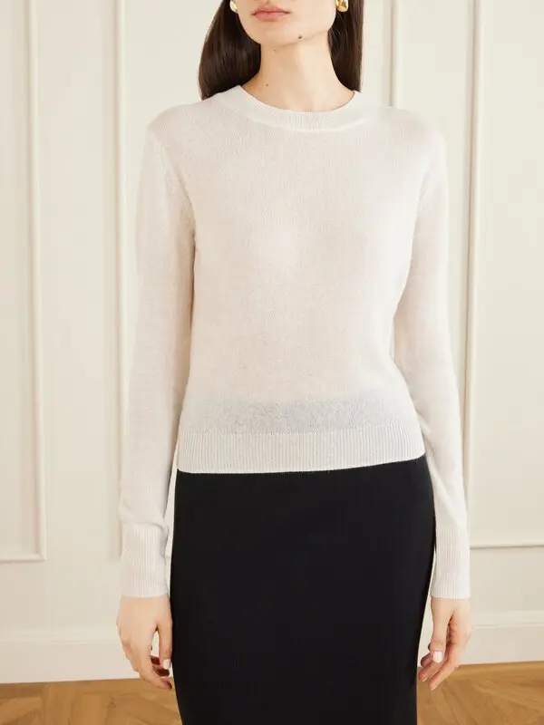 Eterne Francis Cashmere Sweater - Neutrals