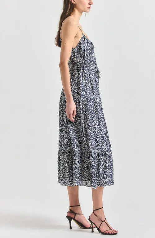 Derek Lam 10 Crosby Abigail Floral Print Midi Sundress