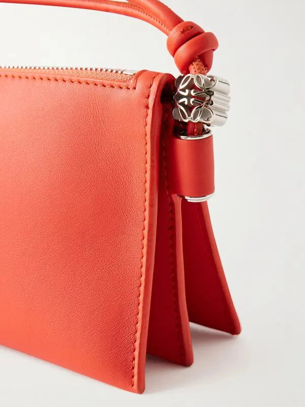 Loewe Joya Leather Shoulder Bag - Orange