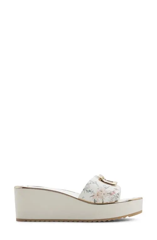 Aldo Menhaden Platform Wedge Slide Sandal