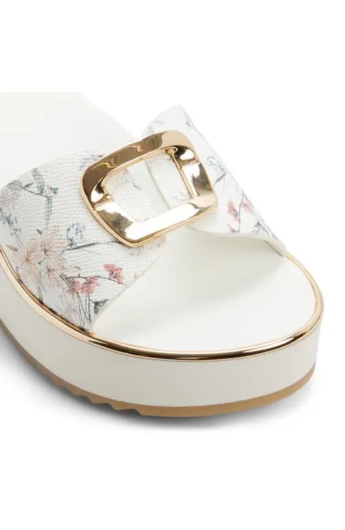 Aldo Menhaden Platform Wedge Slide Sandal